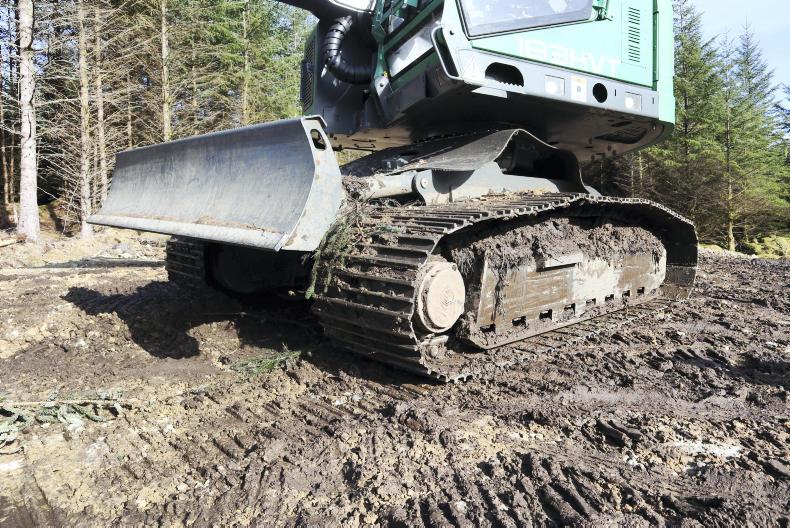 Ireland’s first new tracked timber harvester - Premium