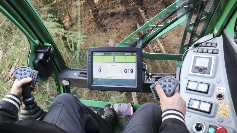 Ireland’s first new tracked timber harvester - Premium