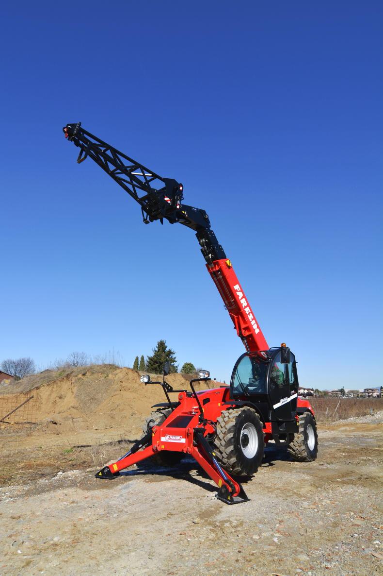 Plant Services Ireland take on Faresin telehandlers - Free